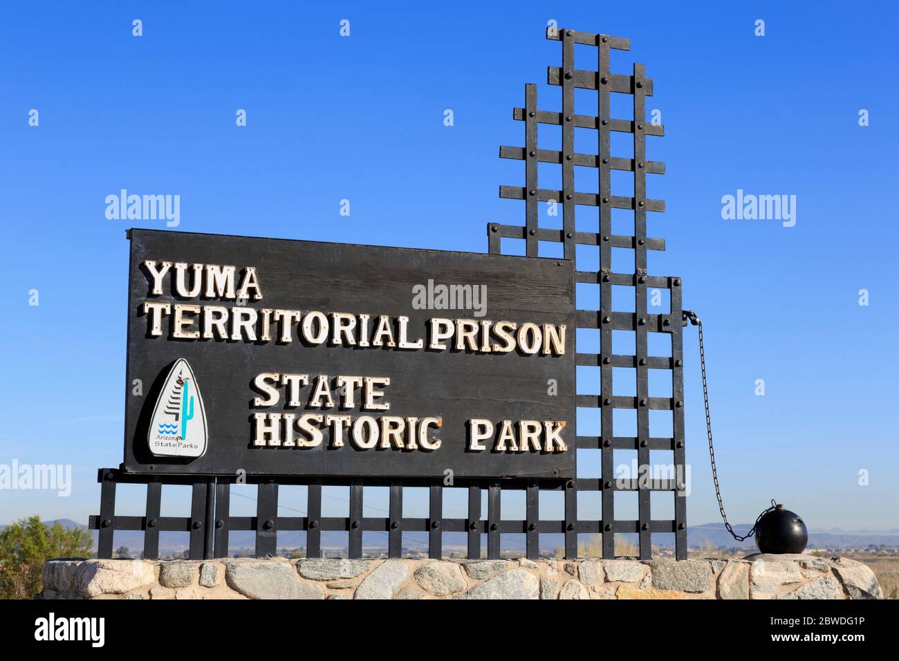 Yuma Territorial Prison Museum,Yuma,Arizona,USA Stock Photo - Alamy