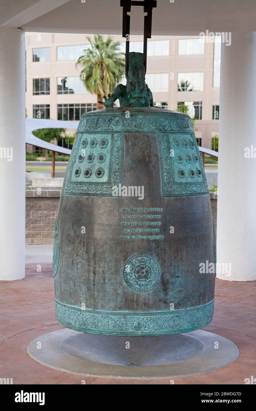 Korean war memorial bell hi-res stock photography and images - Alamy