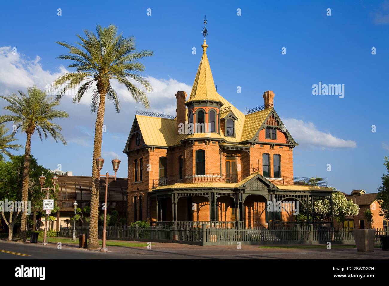 Rosson House Museum, Heritage Square, Phoenix, Arizona, USA Stock Photo ...