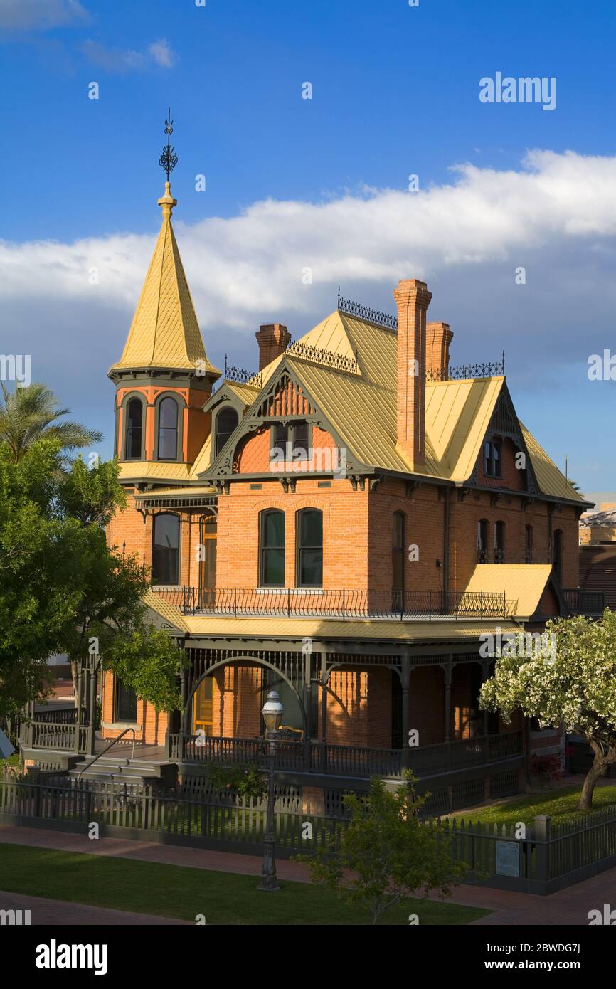 Rosson House Museum, Heritage Square, Phoenix, Arizona, USA Stock Photo ...