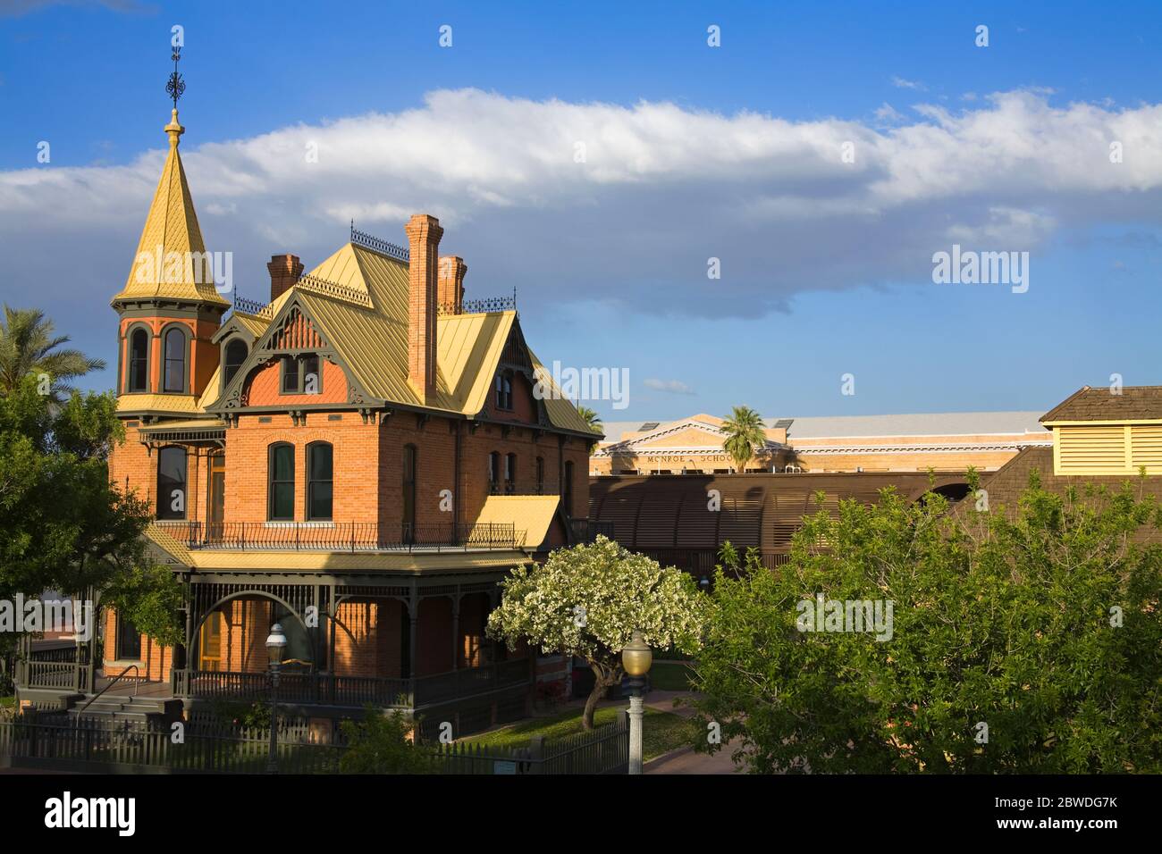 Rosson House Museum, Heritage Square, Phoenix, Arizona, USA Stock Photo ...
