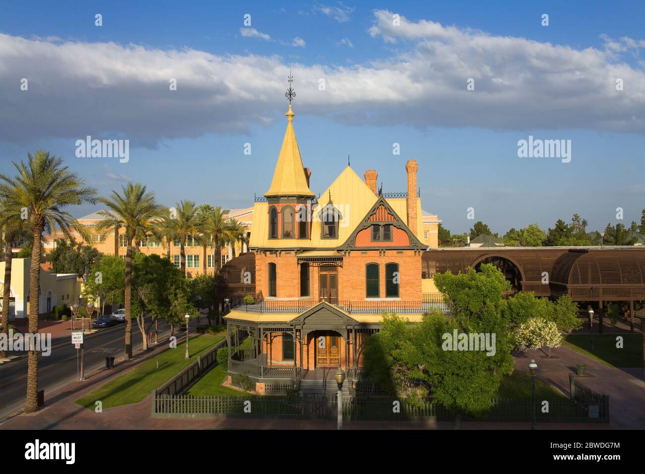 Rosson House Museum, Heritage Square, Phoenix, Arizona, USA Stock Photo ...