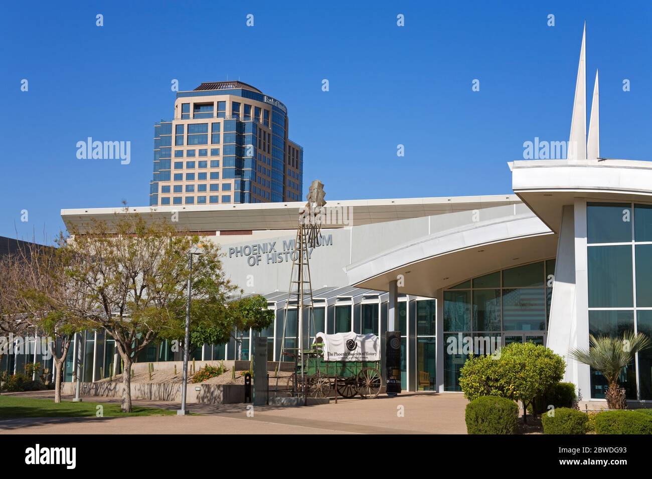 The Phoenix Museum of History, Phoenix, Arizona, USA Stock Photo - Alamy