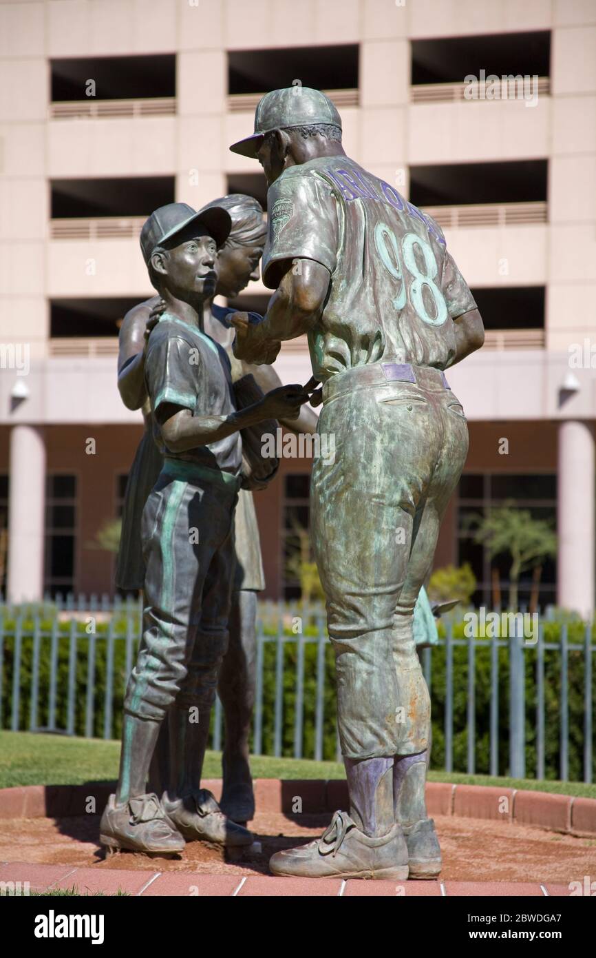 'Baseball, A Family Tradition' by Clarke Riedy, Chase Field, Phoenix ...