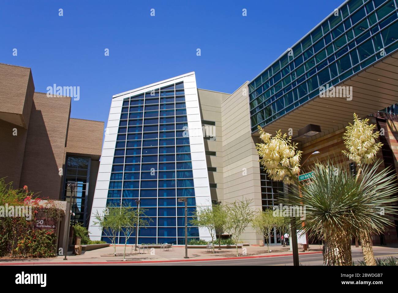 North Building of Convention Center, Phoenix, Arizona, USA Stock Photo ...