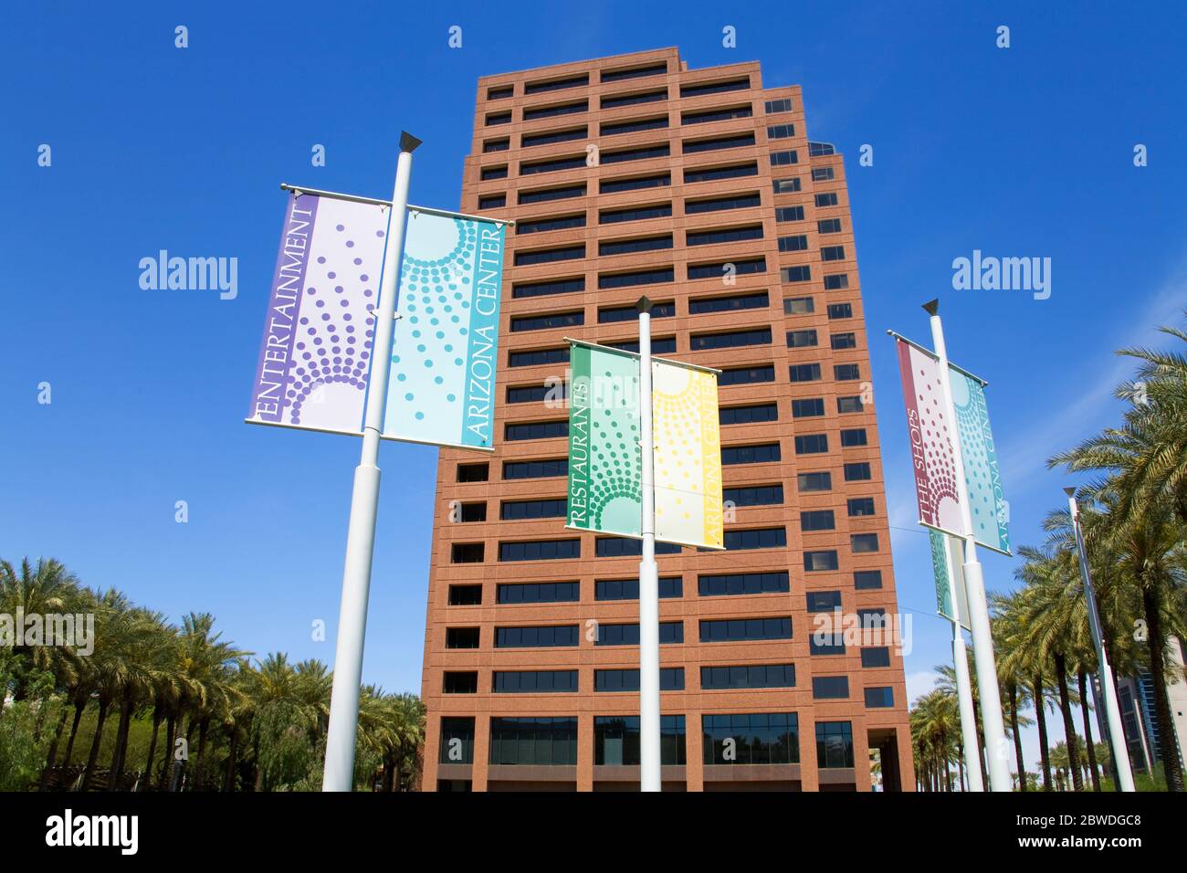 Arizona Center, Phoenix, Arizona, USA Stock Photo - Alamy