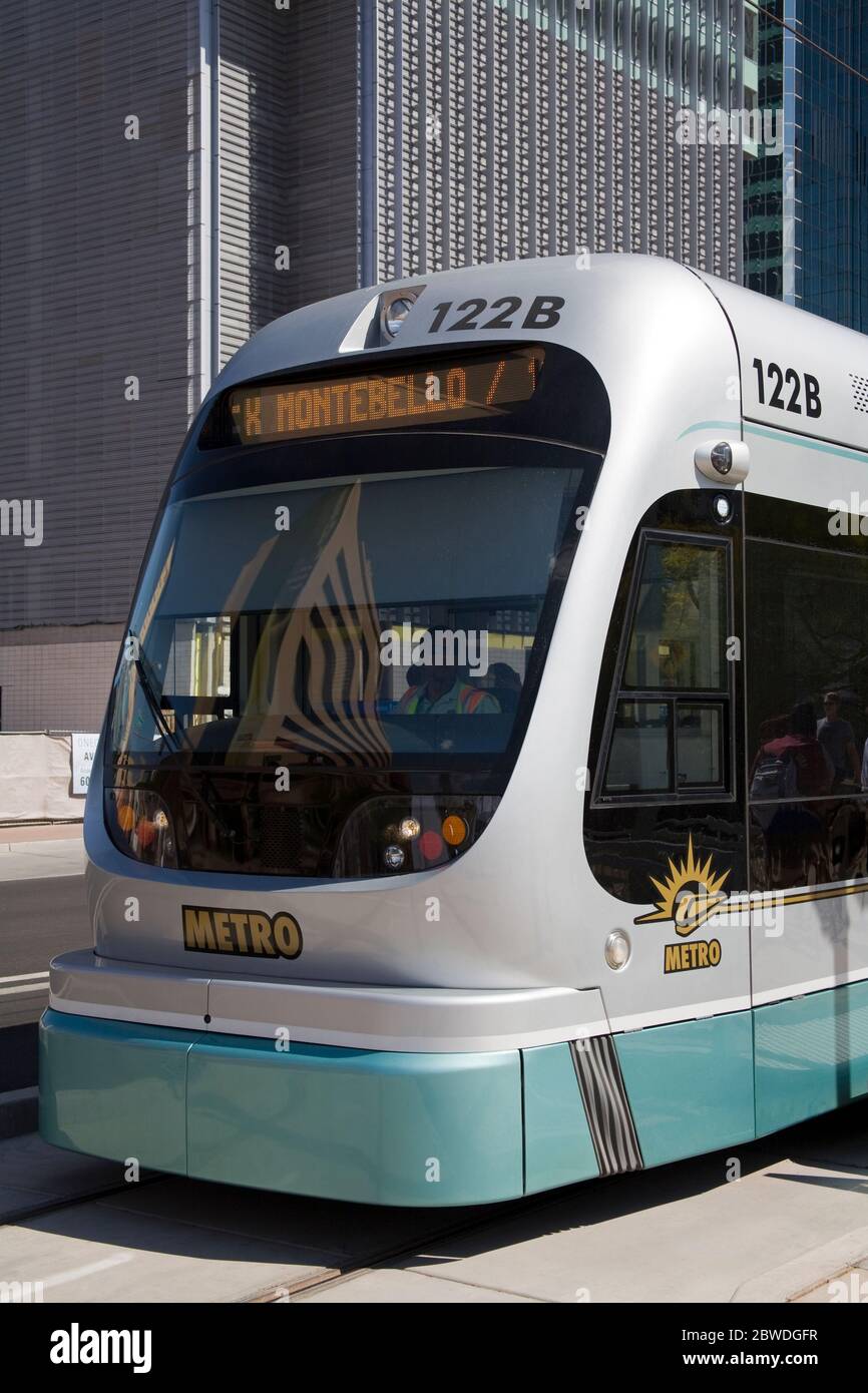 Light rail transit phoenix hi-res stock photography and images - Alamy