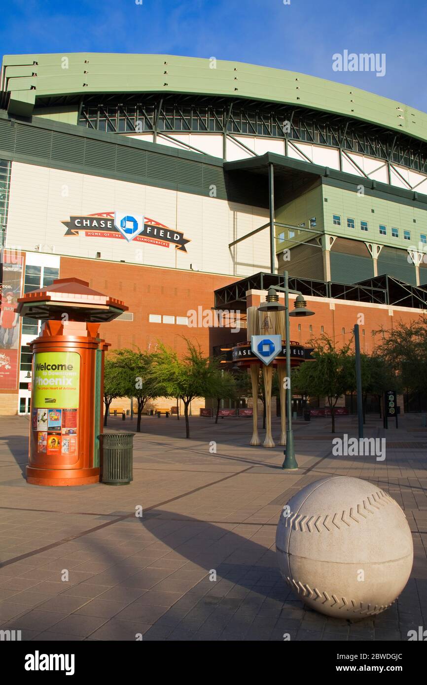Chase Field Baseball Park, Phoenix, Arizona, USA Stock Photo - Alamy
