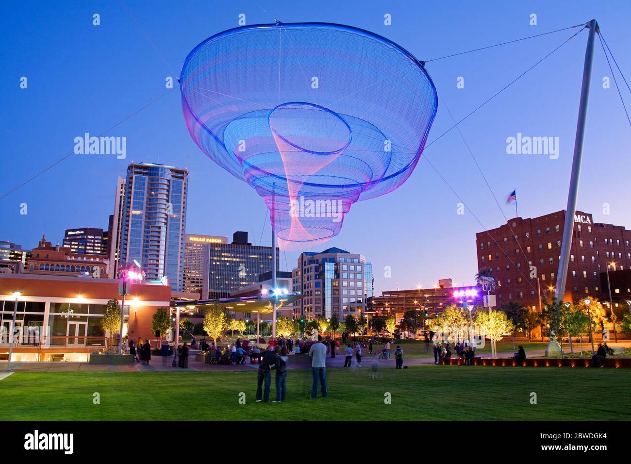 Civic Space Park, Phoenix, Arizona, USA Stock Photo - Alamy