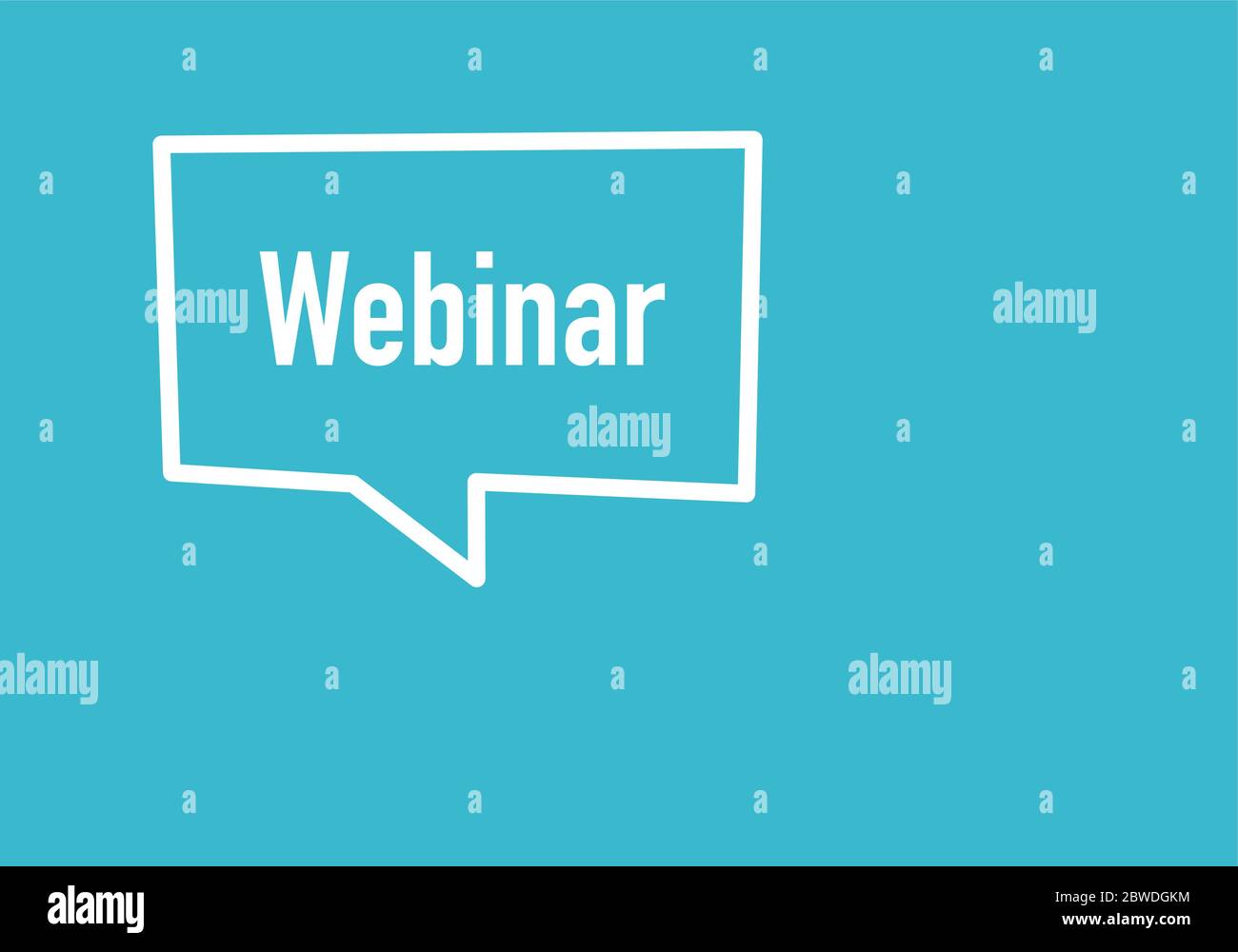 Webinar banner template vector vectors hi-res stock photography and ...