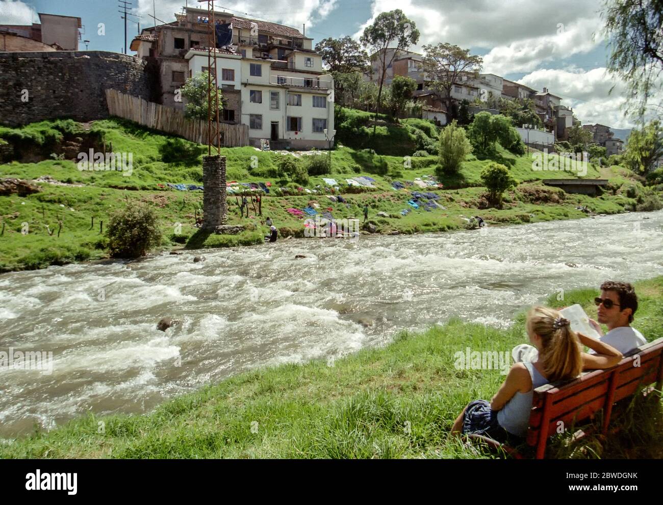 Fast flowing river Stock Photo - Alamy