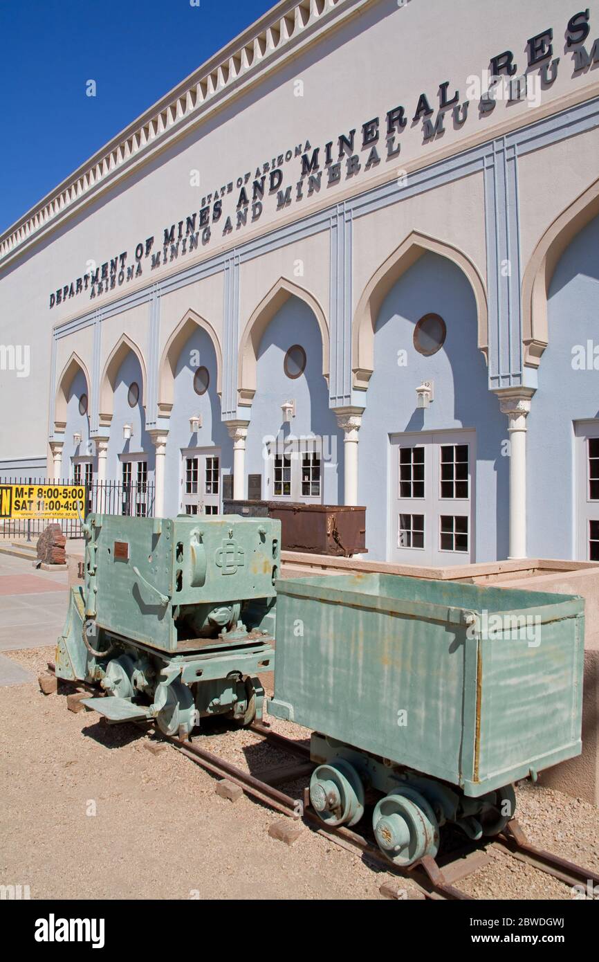 Arizona Mining & Mineral Museum, Phoenix, Arizona, USA Stock Photo - Alamy