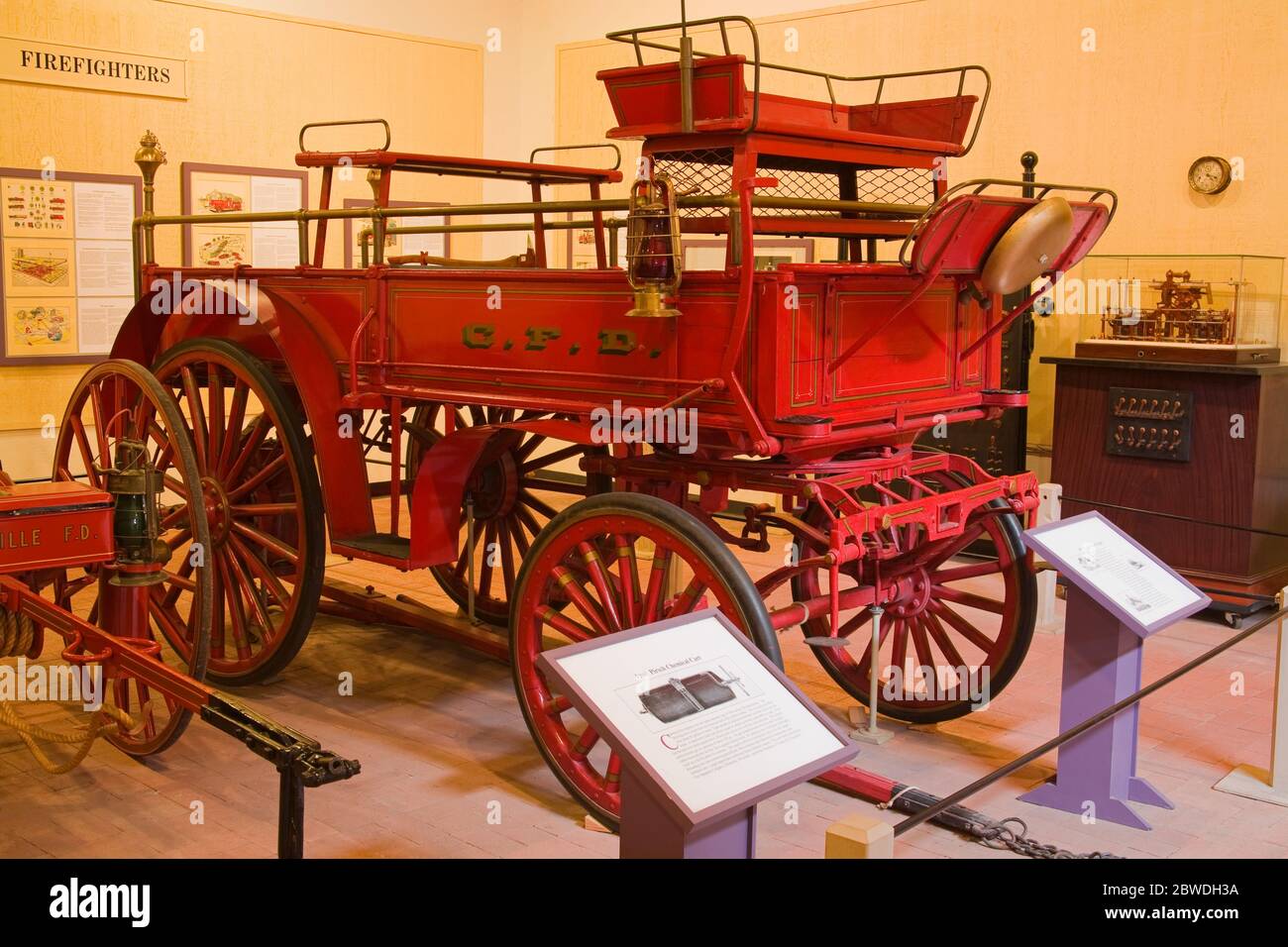 Hall of Flame Fire Museum, Phoenix, Arizona, USA Stock Photo - Alamy