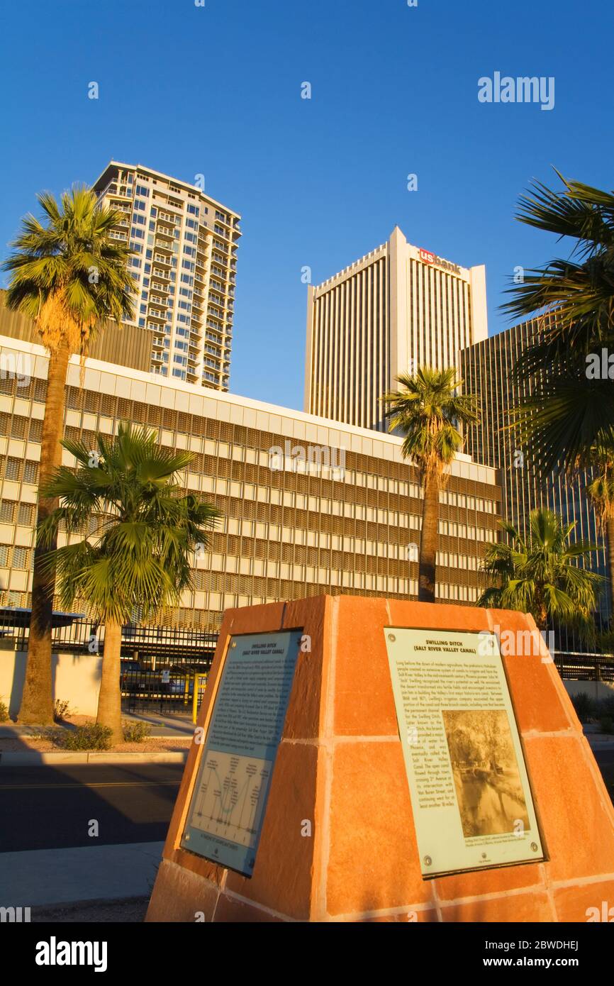 Downtown Phoenix, Arizona, USA Stock Photo - Alamy