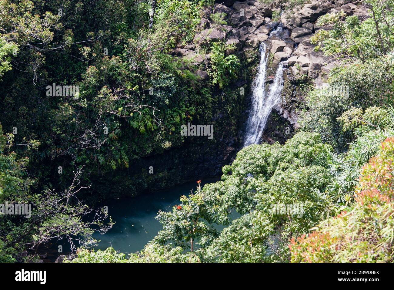 Tropical water fall hi-res stock photography and images - Alamy