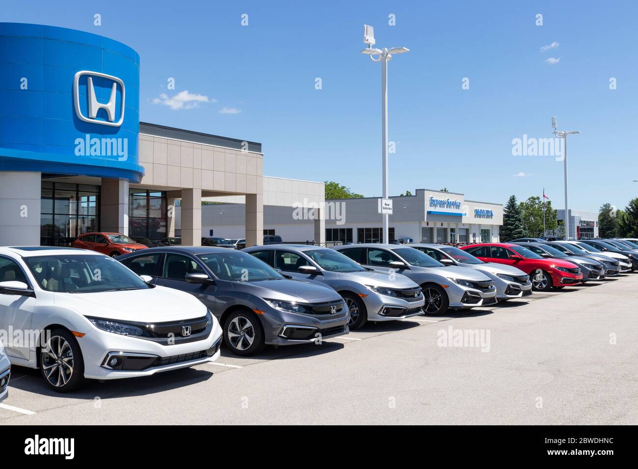 Indianapolis - Circa May 2020: Honda Motor Co. automobile and SUV ...