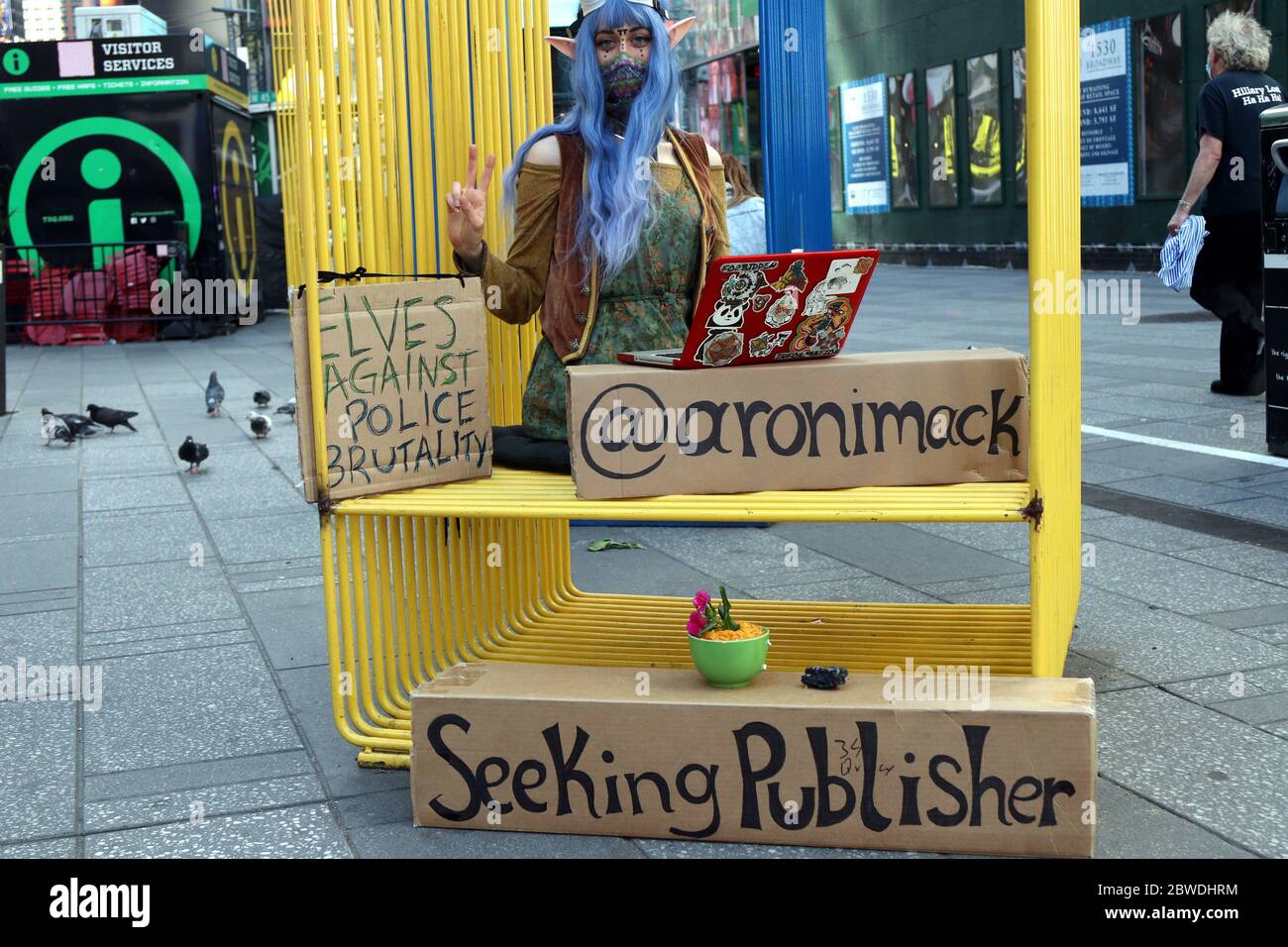 America in Turmoil, New York, USA Stock Photo - Alamy