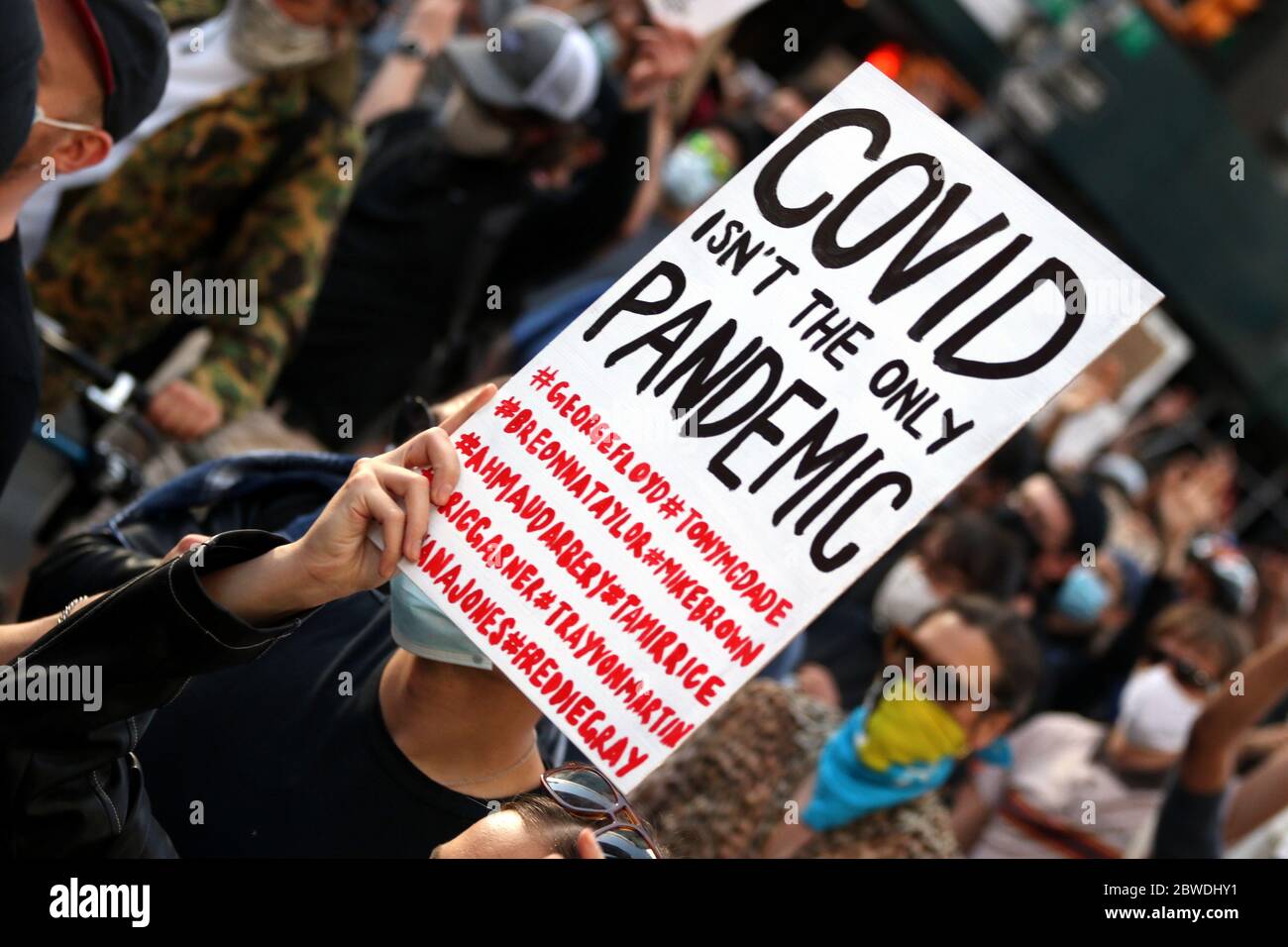 Turmoil in the united states protests hi-res stock photography and ...