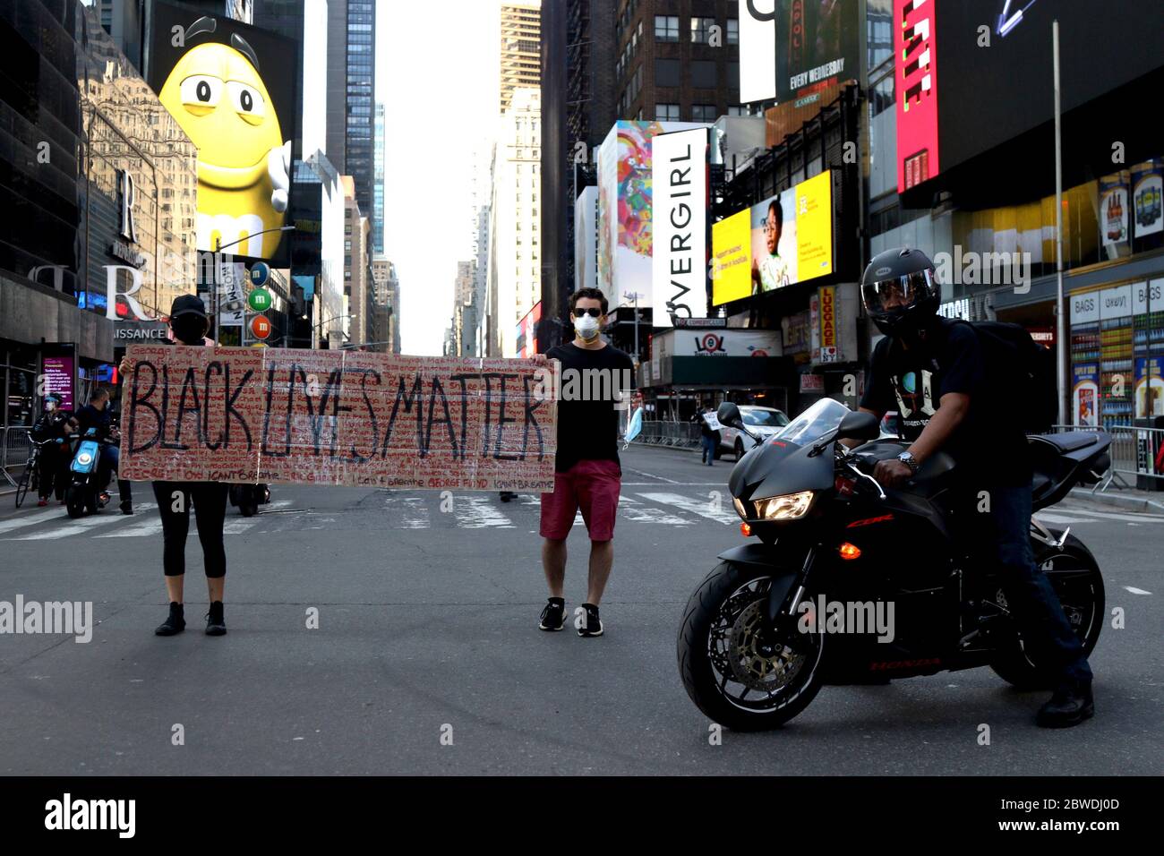 America in Turmoil, New York, USA Stock Photo - Alamy