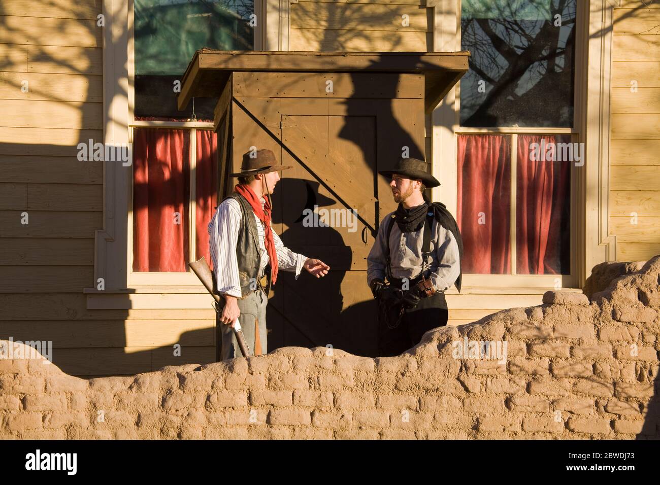 Lincoln County Courthouse in Old Tucson Studios,Tucson, Arizona,USA ...