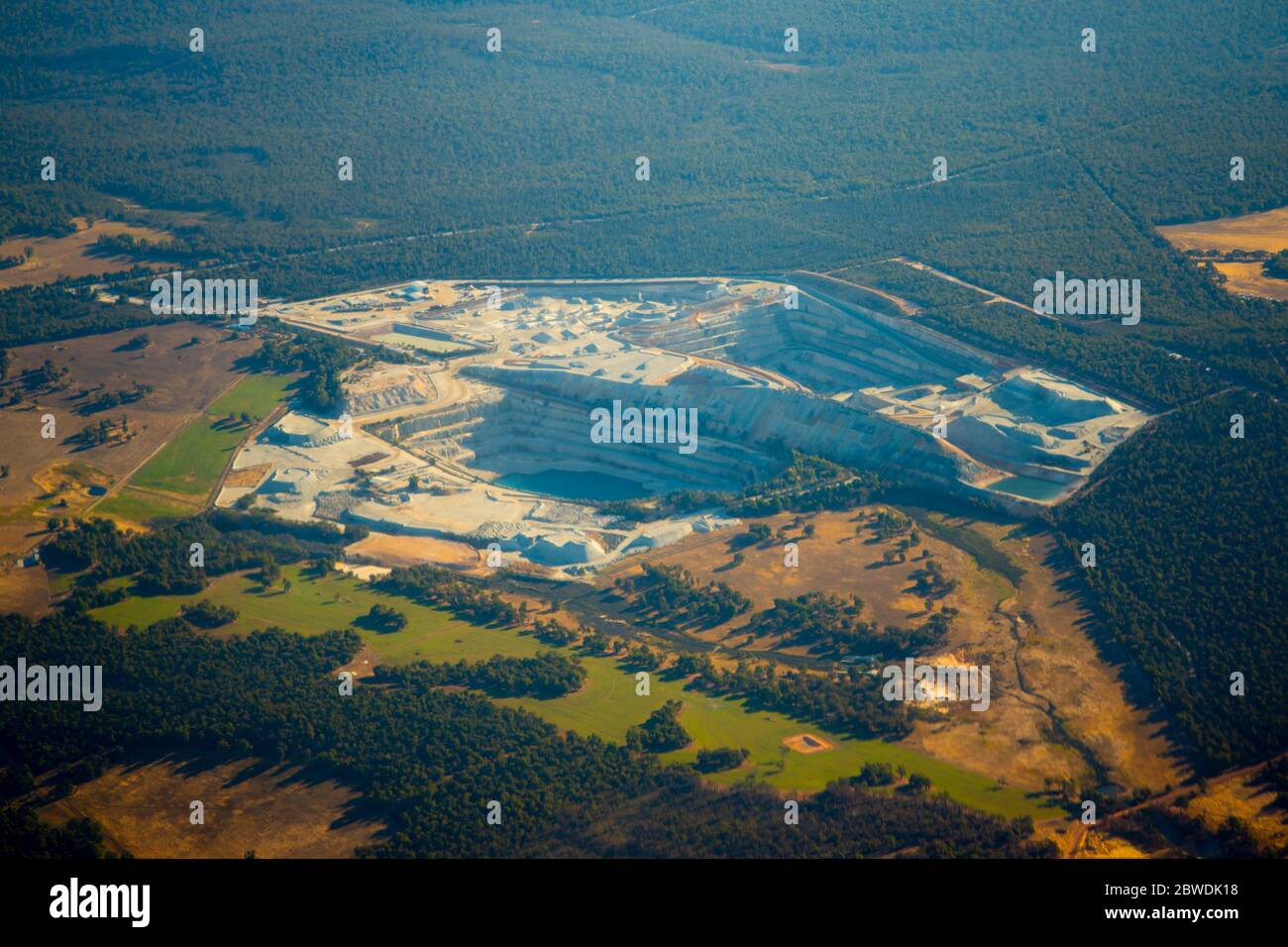 Stone Quarry for Construction Material Stock Photo - Alamy