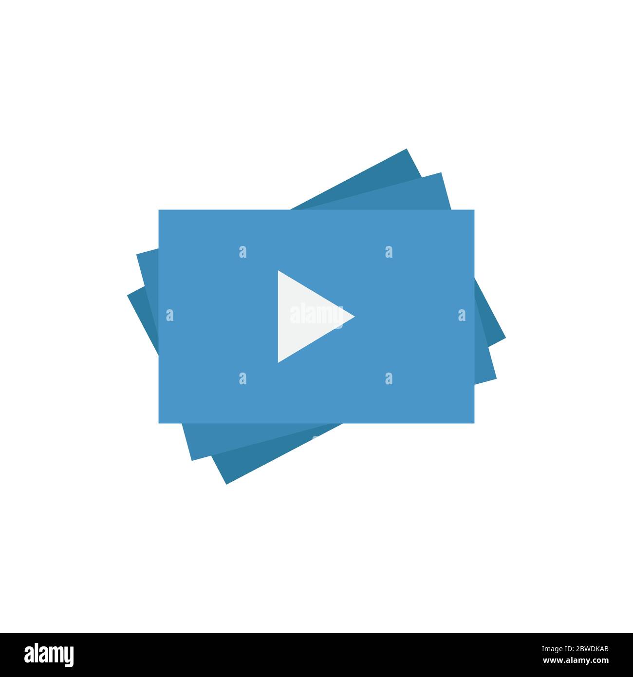 Video play list vector icon symbol favorite isolated on white ...