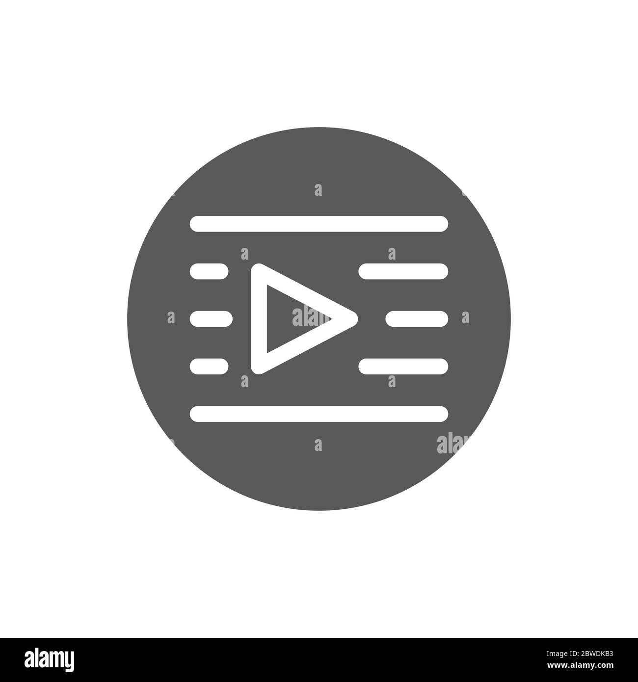 Video play list vector icon symbol favorite isolated on white ...