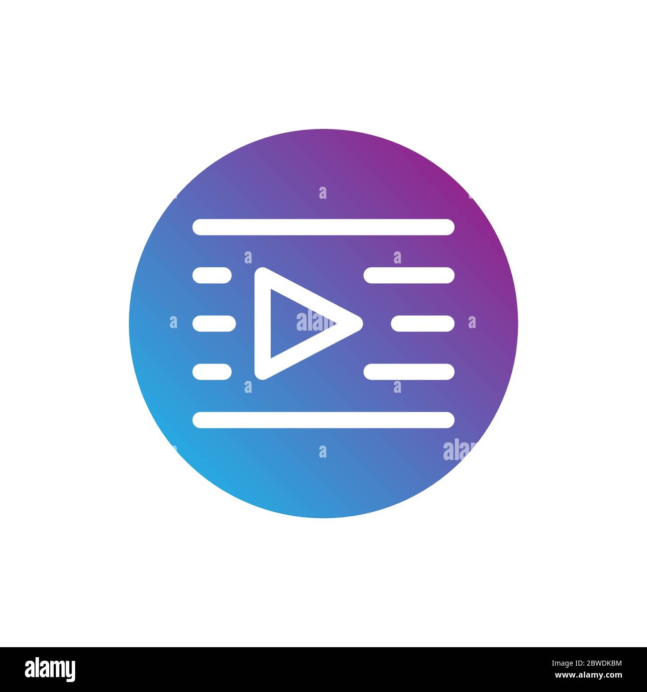 Video play list vector icon symbol favorite isolated on white ...