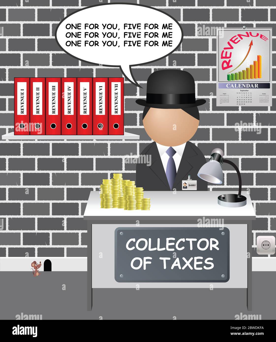Tax Collector High Resolution Stock Photography and Images - Alamy