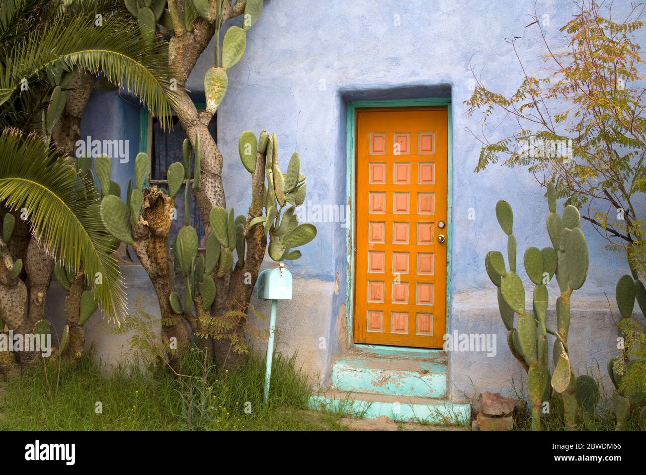 Door,Barrio Historico District,Tucson, Arizona,USA Stock Photo - Alamy
