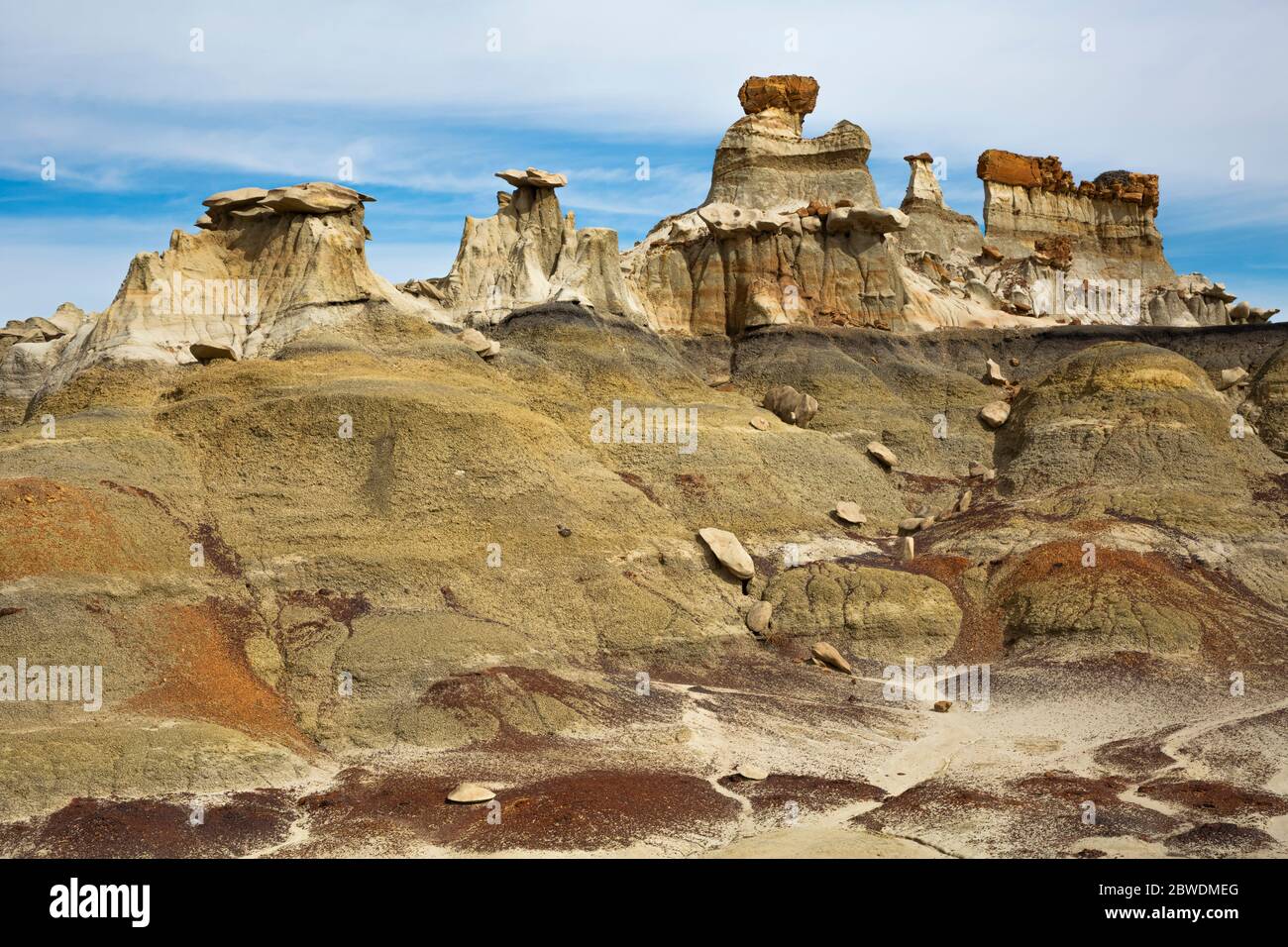 Bisti de na zin wilderness hi-res stock photography and images - Alamy