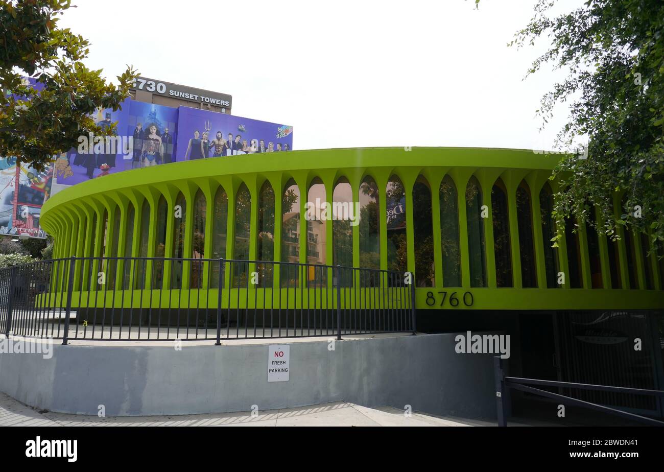 West Hollywood, California, USA 31st May 2020 A general view of ...