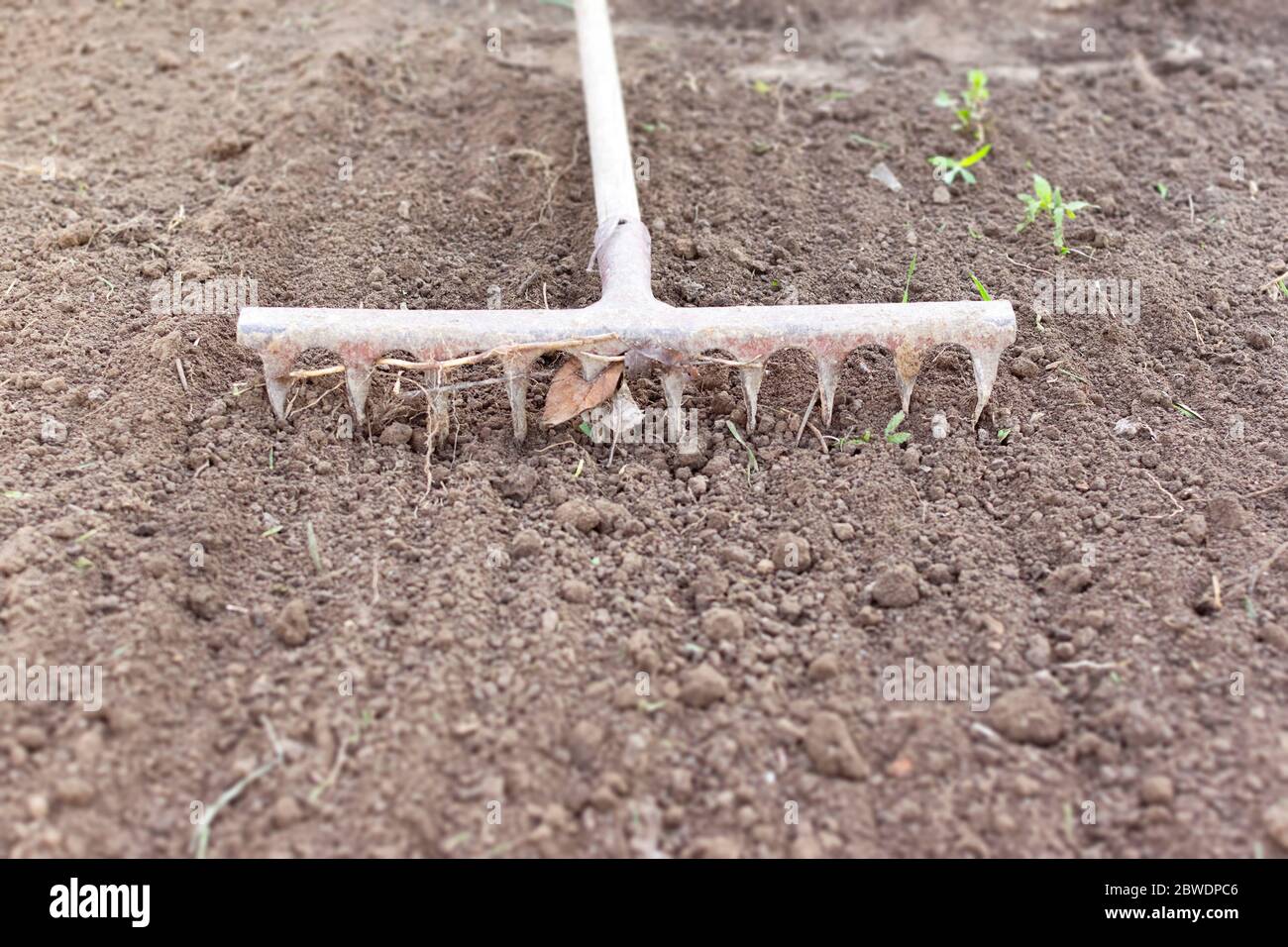 Manual land preparation hi-res stock photography and images - Alamy