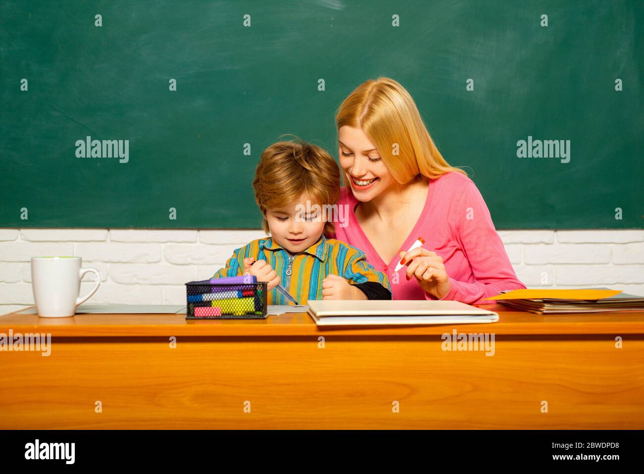 Developing talents and skills. School kindergarten and development ...