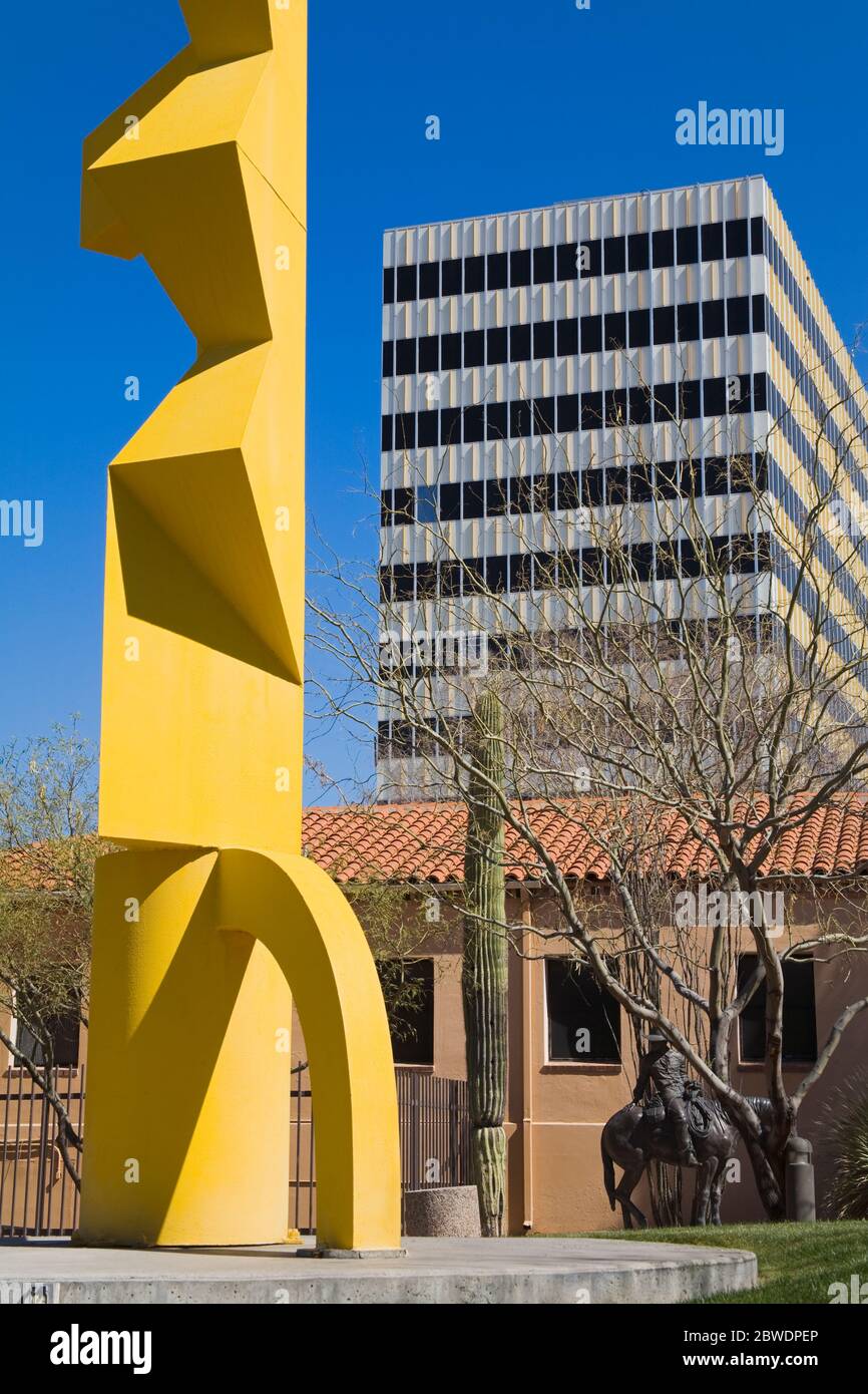 Sculpture, Tucson Museum of Art, El Presidio Historic District, Tucson ...