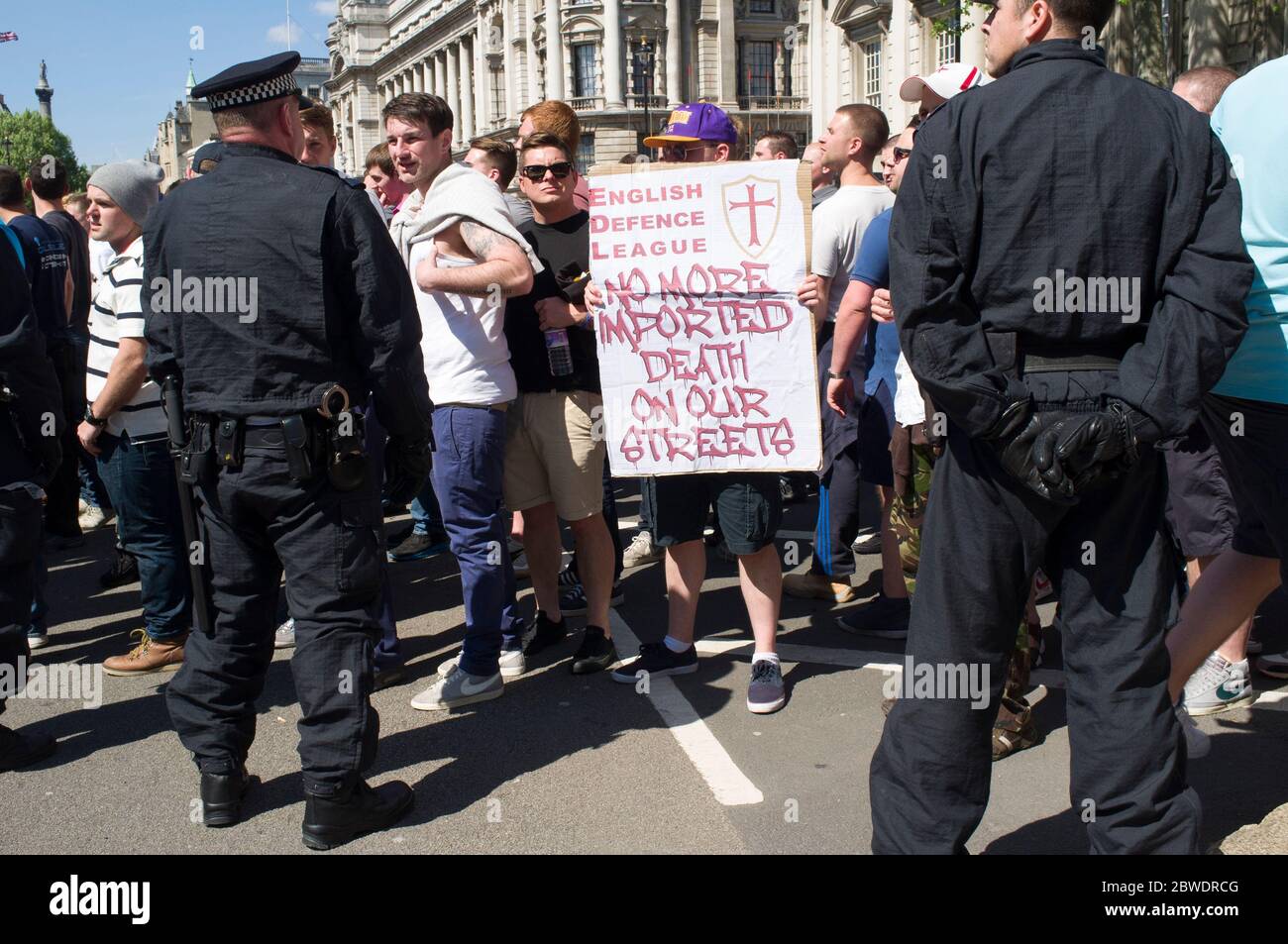 English defence league hi-res stock photography and images - Alamy
