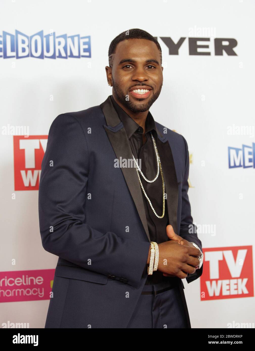 Jason Derulo at the Logie Awards, Melbourne April 27, 2014 Stock Photo ...