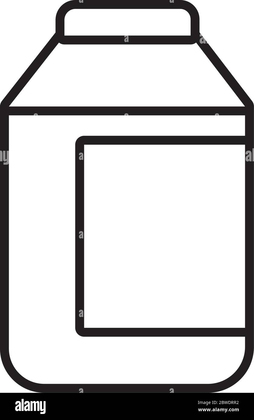 plastic pot line style icon Stock Vector Image & Art - Alamy