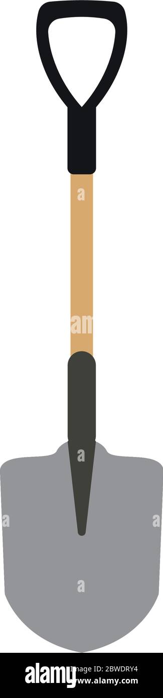 Shovel graphic design template vector isolated Stock Vector Image & Art ...