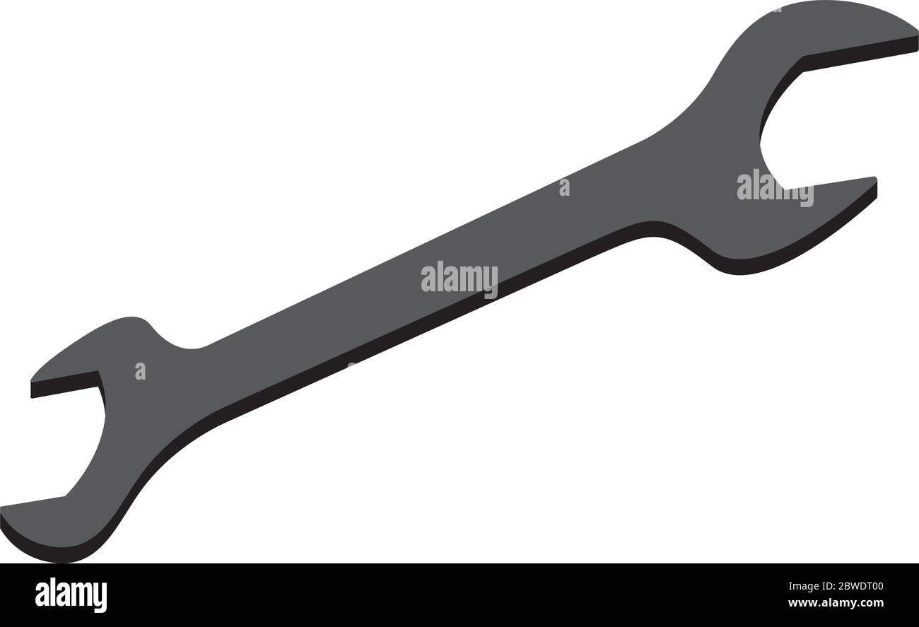Wrench graphic design template vector isolated Stock Vector Image & Art ...