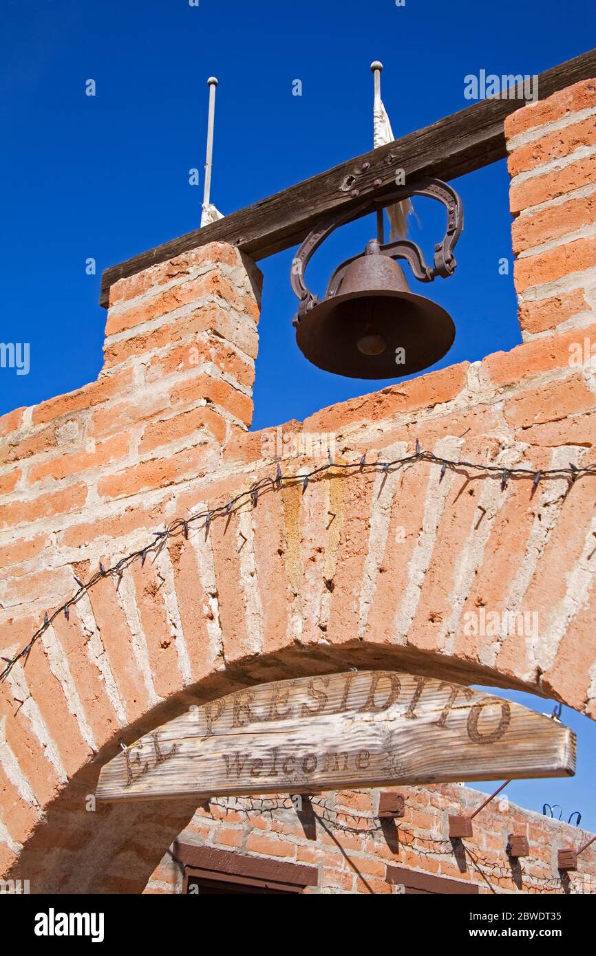 Gallery in Tubac, Greater Tucson Region, Arizona, USA Stock Photo - Alamy