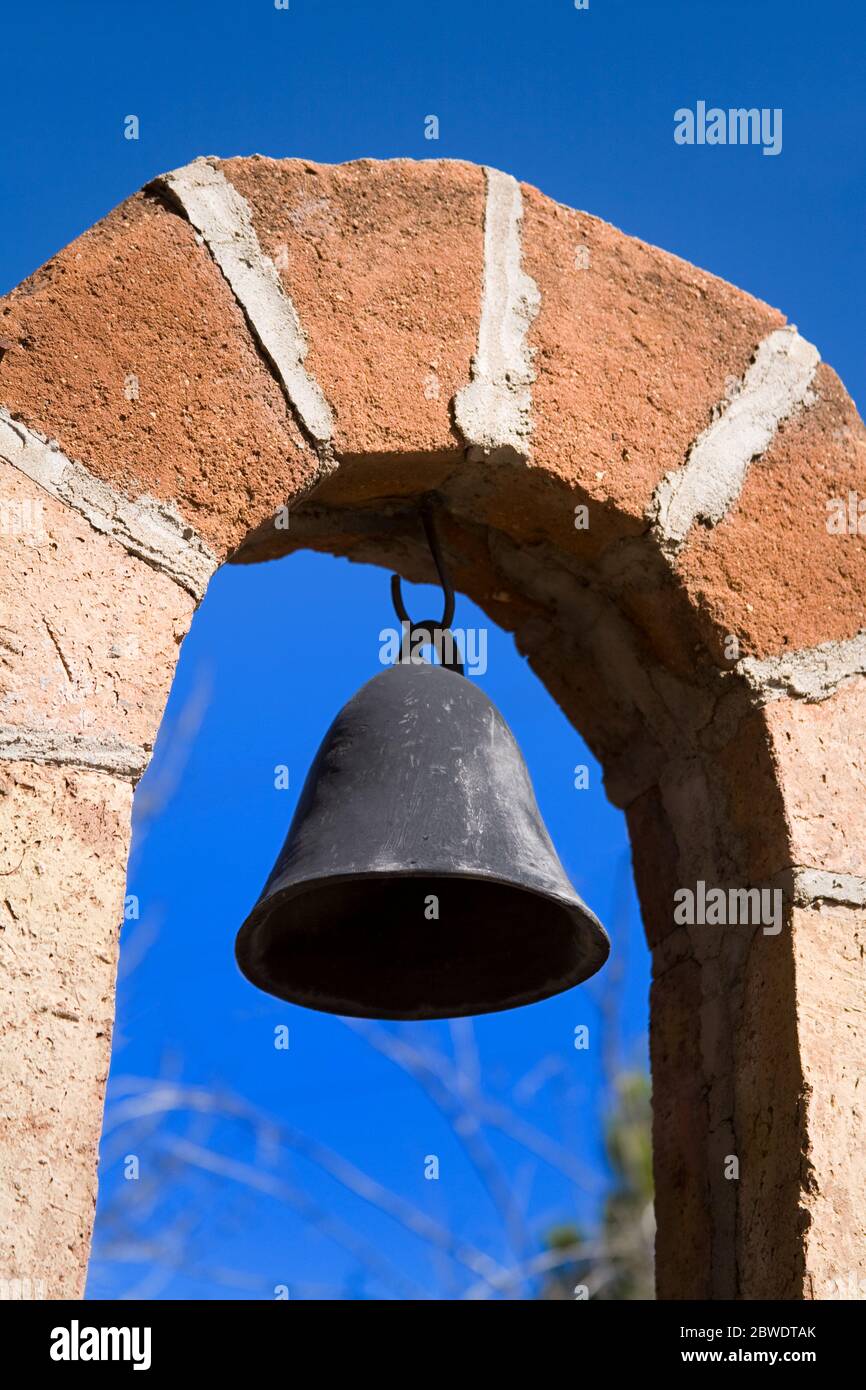 Bell Tower, Tubac, Greater Tucson Region, Arizona, USA Stock Photo - Alamy