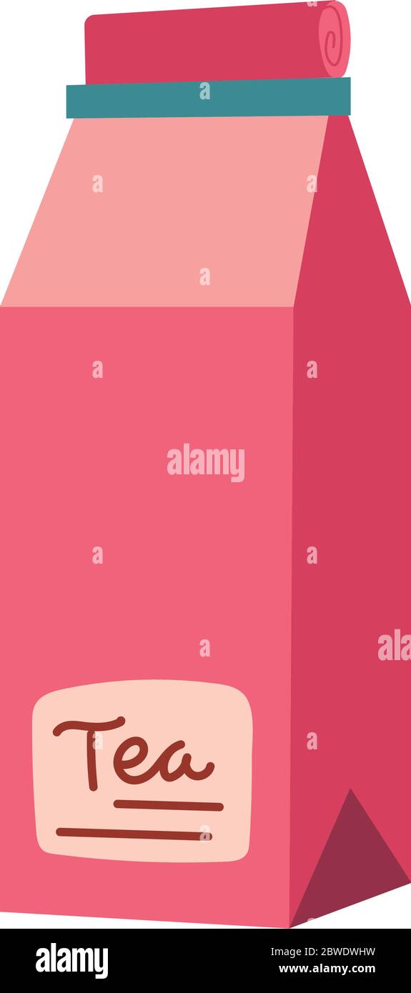 Herbal tea in package Stock Vector Images - Alamy