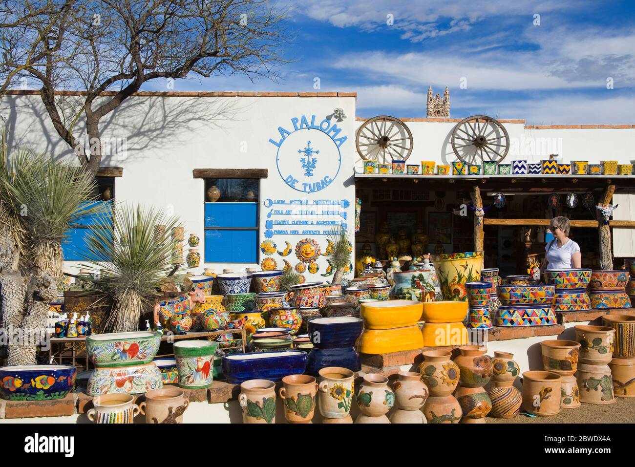 Store, Tubac, Greater Tucson Region, Arizona, USA Stock Photo - Alamy