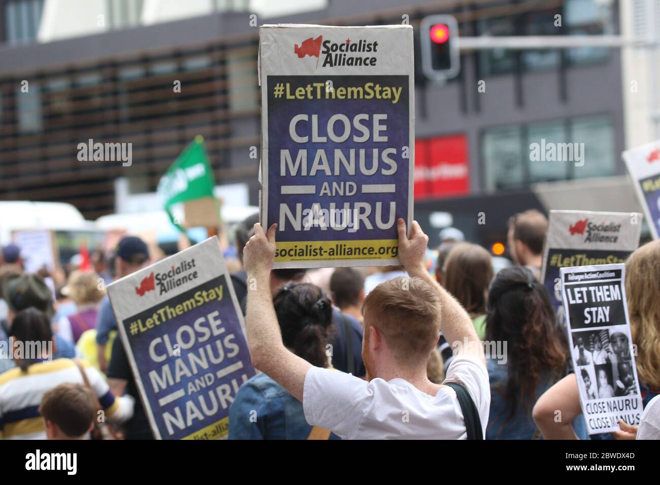 “Walk for Justice for Refugees” – Sydney, Australia Stock Photo - Alamy