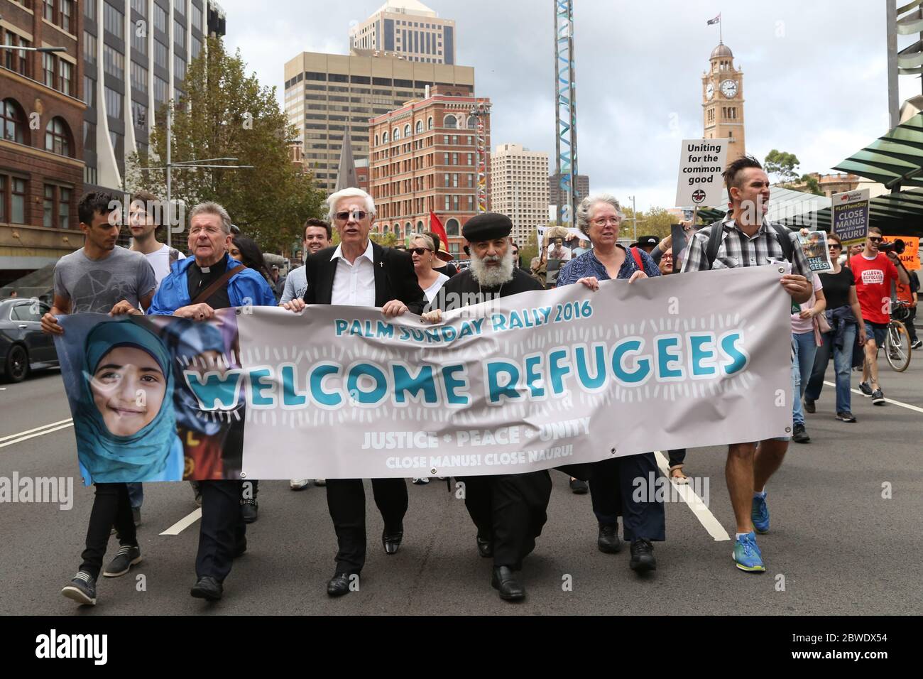 “Walk for Justice for Refugees” – Sydney, Australia Stock Photo - Alamy