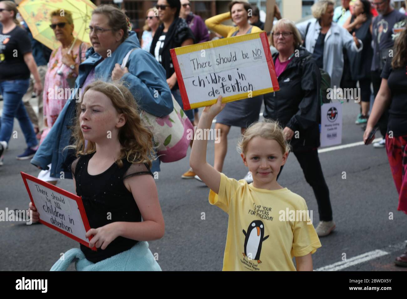 “Walk for Justice for Refugees” – Sydney, Australia Stock Photo - Alamy