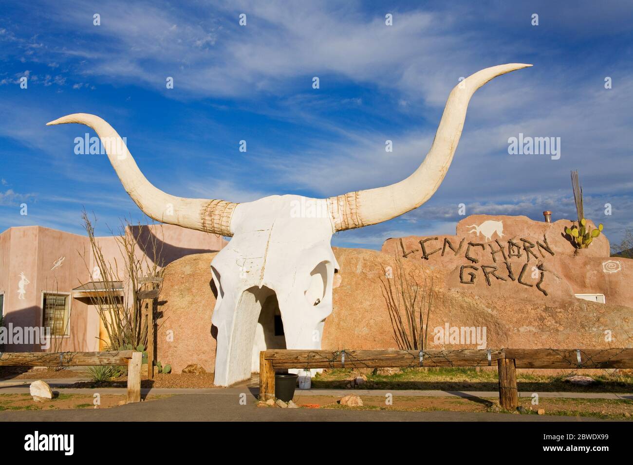 Longhorn Grill Restaurant, Arivaca, Greater Tucson Region, Arizona, USA ...