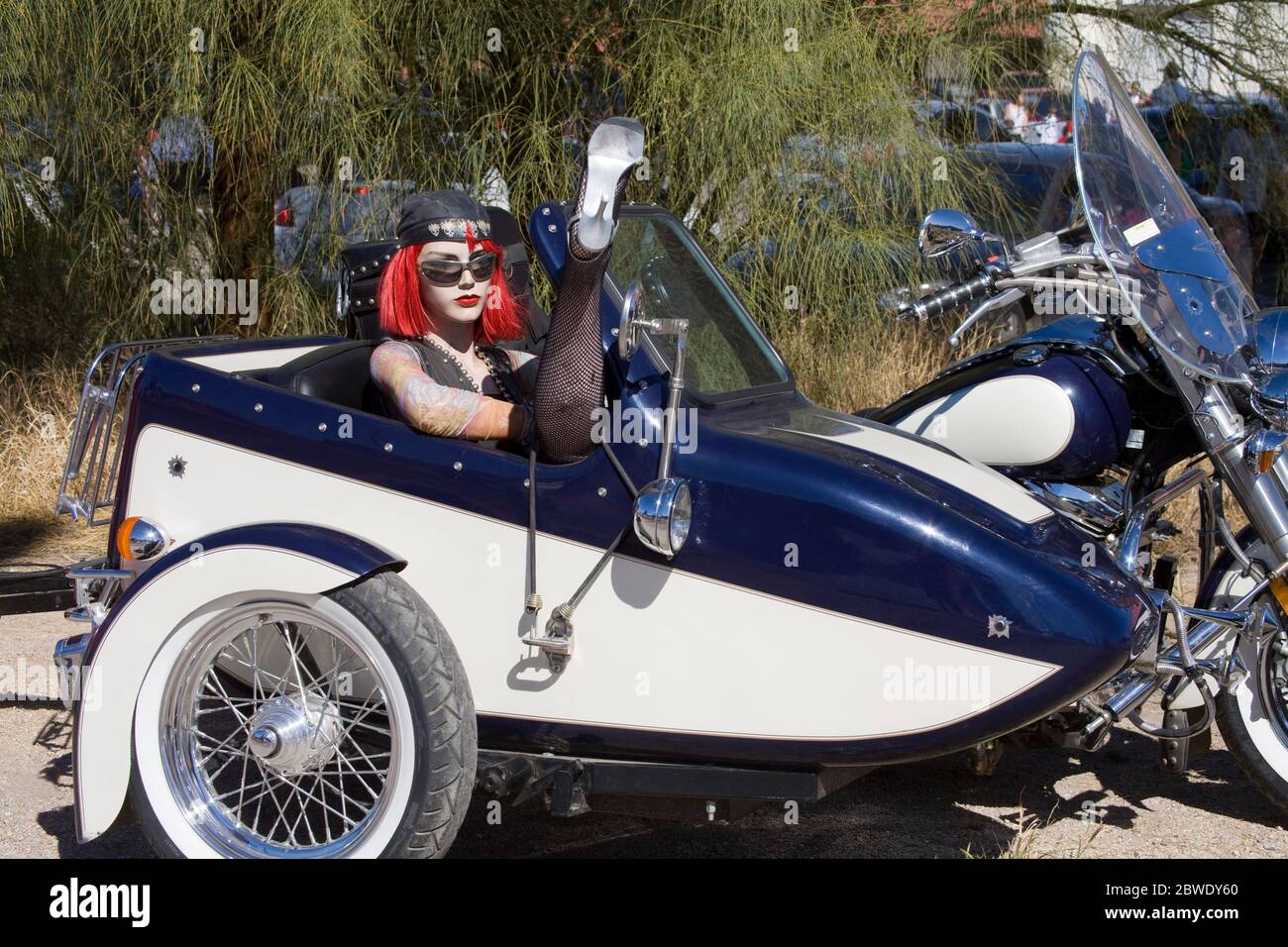 Motorbike Sidecar, Tucson, Arizona,USA Stock Photo - Alamy