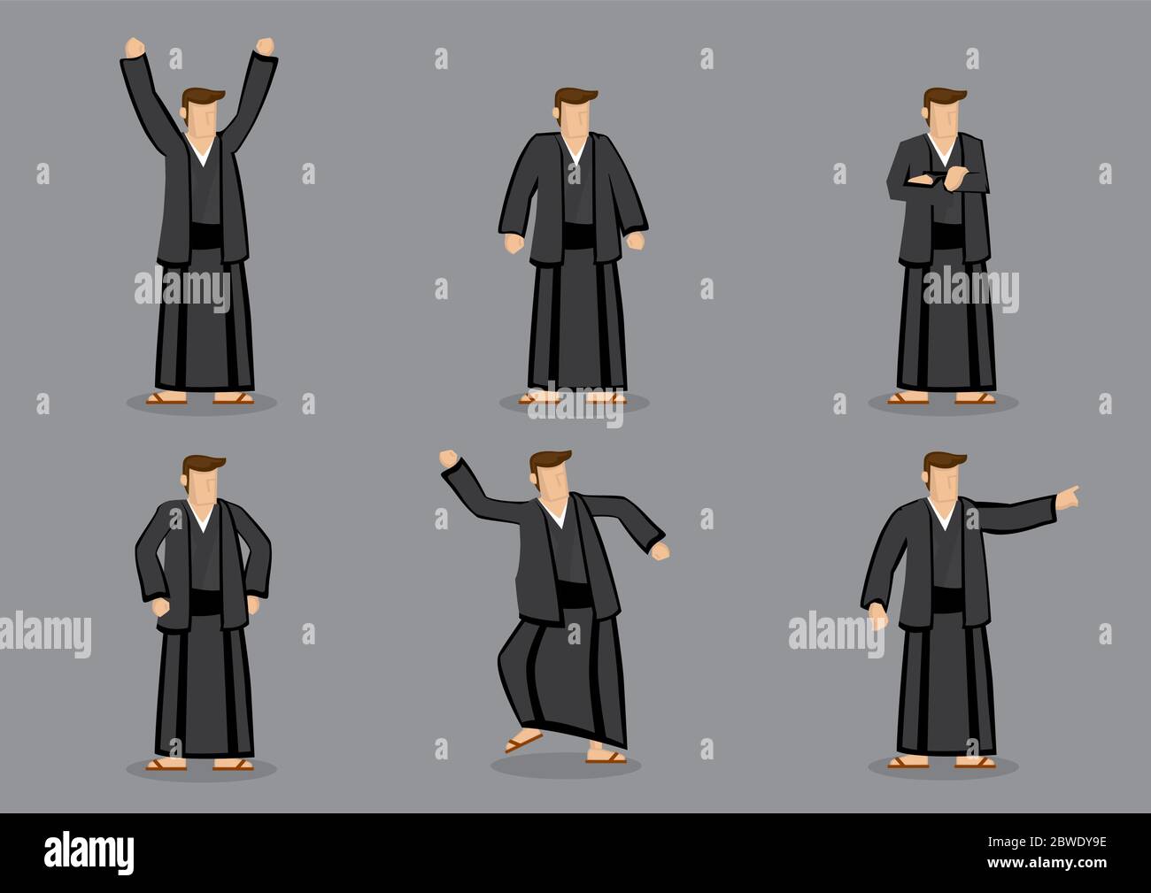 Japanese Man Clipart